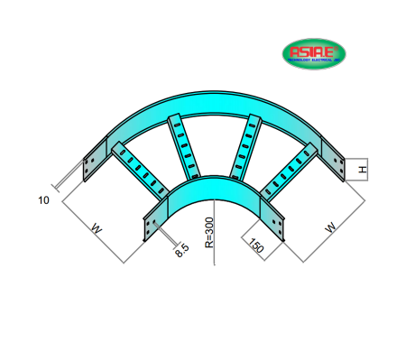 Horizontal Elbow Cable Ladder – Công Ty Cổ Phần Công Nghệ Điện Á Châu