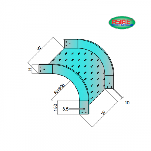 Outside Vertical Risers Cable tray – Công Ty Cổ Phần Công Nghệ Điện Á Châu