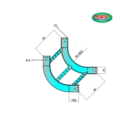 Inside Vertical Risers Cable Ladder – Công Ty Cổ Phần Công Nghệ Điện Á Châu