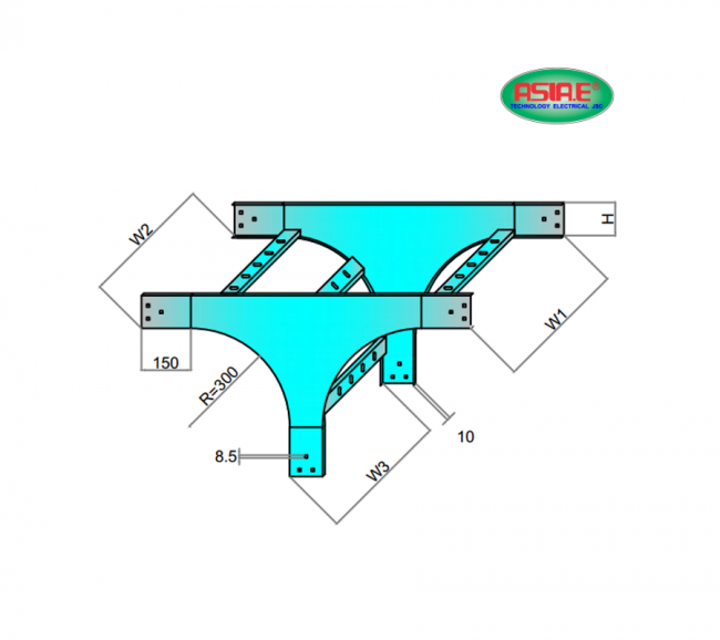 Vertical Tee Cable Ladder – Công Ty Cổ Phần Công Nghệ Điện Á Châu