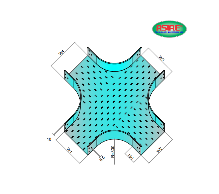 Horizontal Cross Cable Tray – Công Ty Cổ Phần Công Nghệ Điện Á Châu